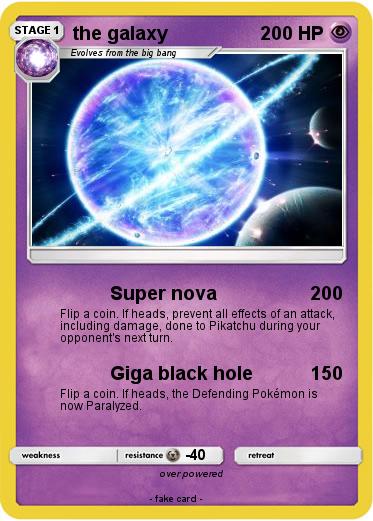 Pokémon the galaxy 1 1 - Super nova - My Pokemon Card