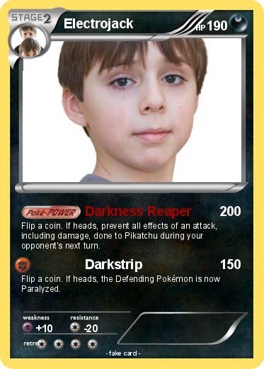 Pokémon Electrojack 1 1 - Darkness Reaper - My Pokemon Card