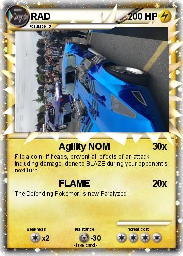 Pokémon RAD 78 78 - Agility NOM - My Pokemon Card