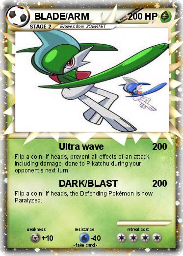 Pokémon BLADE ARM - Ultra wave - My Pokemon Card