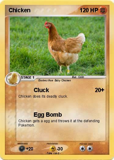 Pokémon Chicken 772 772 - Cluck - My Pokemon Card