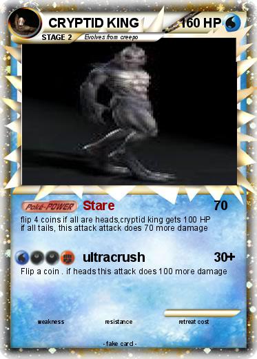 Pokémon CRYPTID KING - Stare - My Pokemon Card