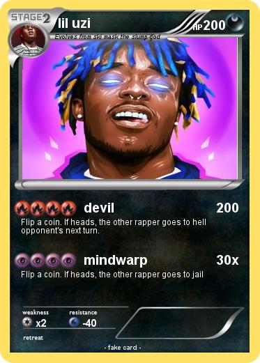 Pokémon lil uzi 12 12 - devil - My Pokemon Card