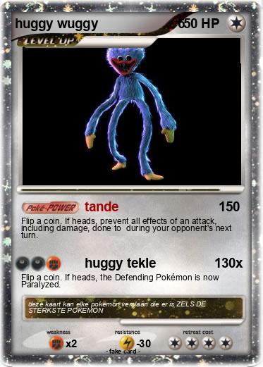 Pokémon huggy wuggy 6 6 6 - tande - My Pokemon Card