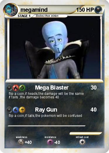 Pokémon megamind 8 8 - Mega Blaster - My Pokemon Card