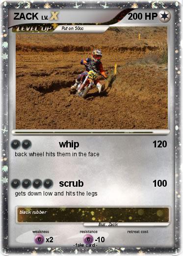 Pokémon ZACK 470 470 - whip - My Pokemon Card