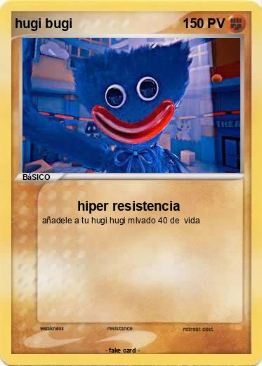 Pokémon hugi bugi - hiper resistencia - Mi carta pokémon