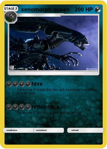 Pokémon xenomorph queen 32 32 - hive - My Pokemon Card