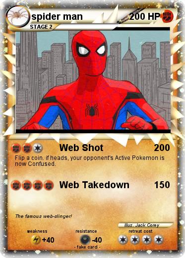 Pokémon spider man 1048 1048 - Web Shot - My Pokemon Card