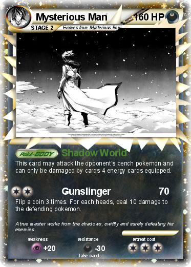 Pokémon Mysterious Man 82 82 - Shadow World - My Pokemon Card