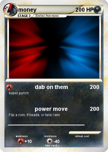 Pokémon money 433 433 - dab on them - My Pokemon Card