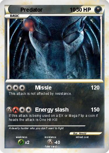 Pokémon Predator 10 2 2 - Missle - My Pokemon Card