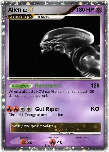 Pokémon Alien 1260 1260 - Ressurect - My Pokemon Card