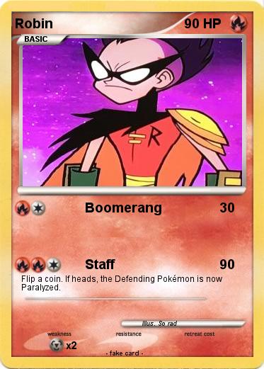 Pokémon Robin 985 985 - Boomerang - My Pokemon Card