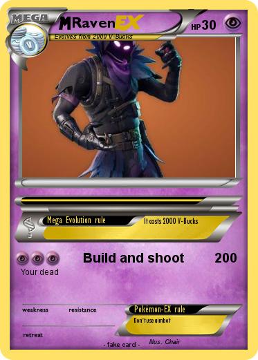 Pokémon Raven 566 566 - Build and shoot - My Pokemon Card