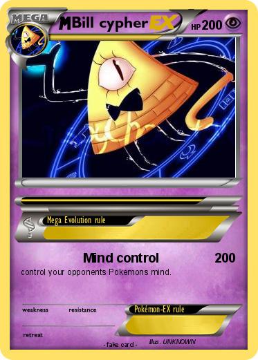 Pokémon Bill cypher 57 57 - Mind control - My Pokemon Card