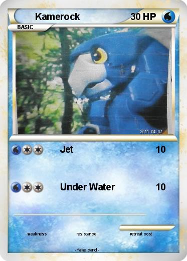 Pokémon Kamerock 3 3 - Jet - My Pokemon Card