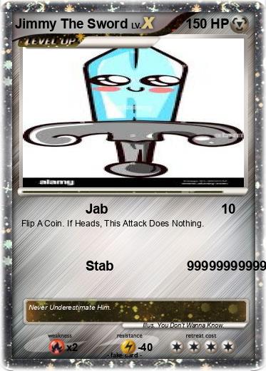Pokémon Jimmy The Sword - Jab - My Pokemon Card