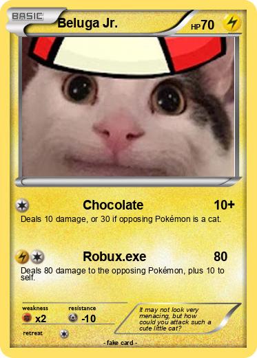 Pokémon Beluga Jr 20 20 - Chocolate - My Pokemon Card