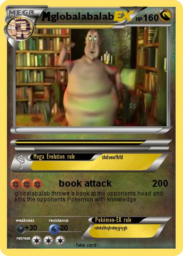 Pokémon globalabalab - book attack - My Pokemon Card