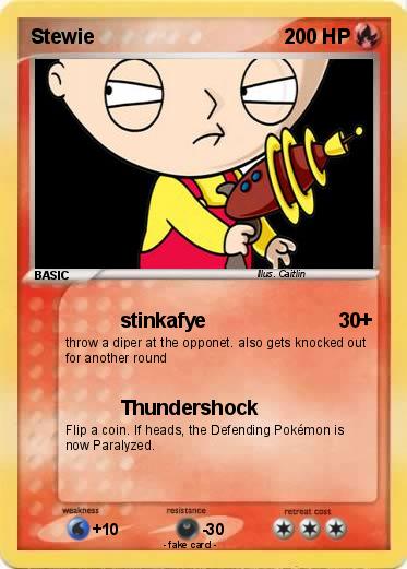 Pokémon Stewie 305 305 - stinkafye - My Pokemon Card