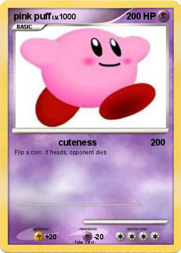 Pokémon pink puff - cuteness - My Pokemon Card