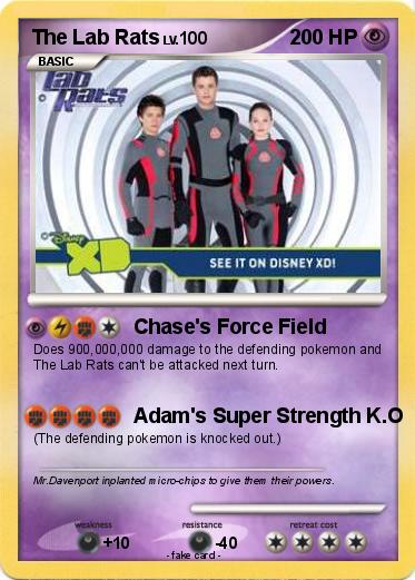 Pokémon The Lab Rats - Chase's Force Field - My Pokemon Card
