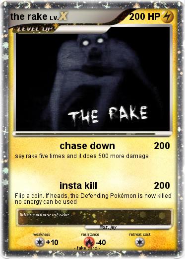 Pokémon the rake 84 84 - chase down - My Pokemon Card