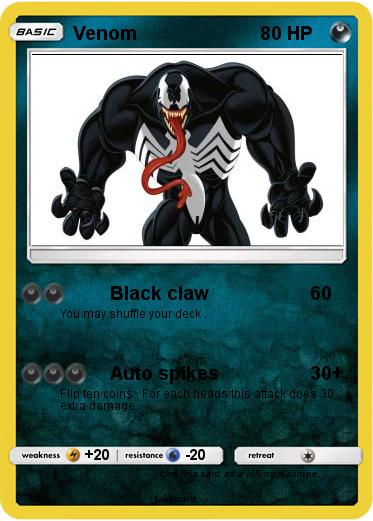 Pokémon Venom 671 671 - Black claw - My Pokemon Card