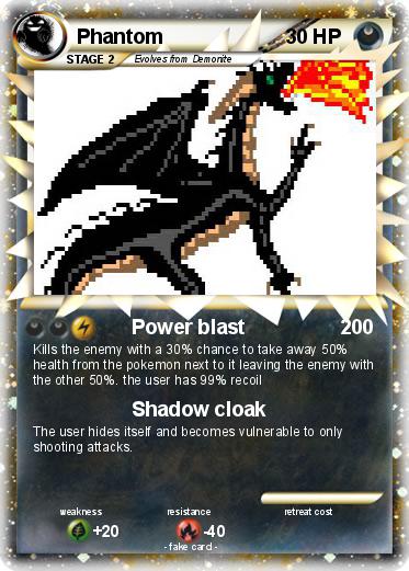 Pokémon Phantom 552 552 - Power blast - My Pokemon Card