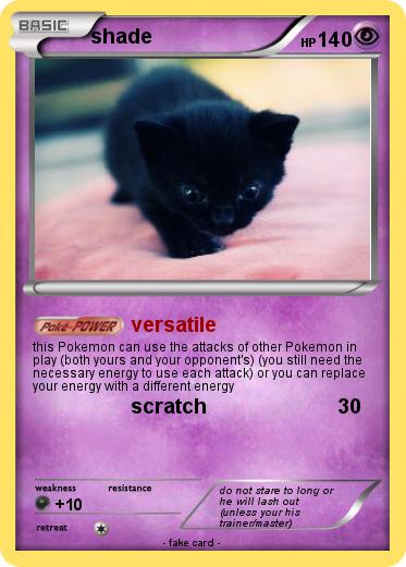 Pokémon shade 124 124 - versatile - My Pokemon Card