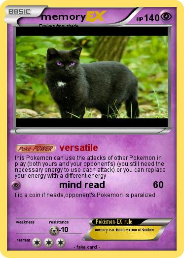 Pokémon memory 12 12 - versatile - My Pokemon Card
