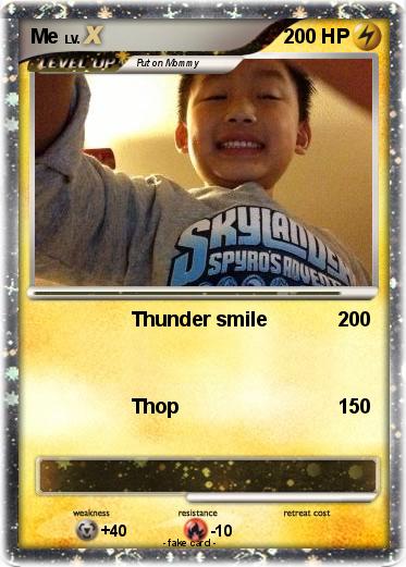 Pokémon 1 24397 24397 - Thunder smile - My Pokemon Card