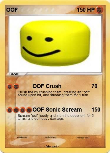 Pokémon OOF 416 416 - OOF Crush - My Pokemon Card
