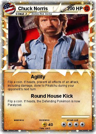 Pokémon Chuck Norris 3660 3660 - Agility - My Pokemon Card