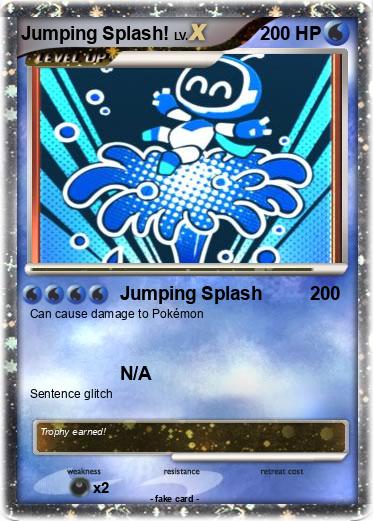 Pokémon Jumping Splash - Jumping Splash - My Pokemon Card
