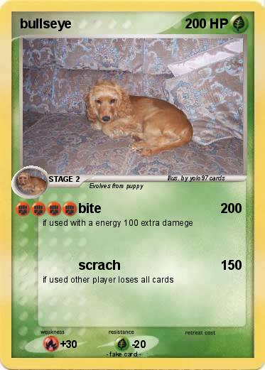 Pokémon bullseye 13 13 - bite - My Pokemon Card