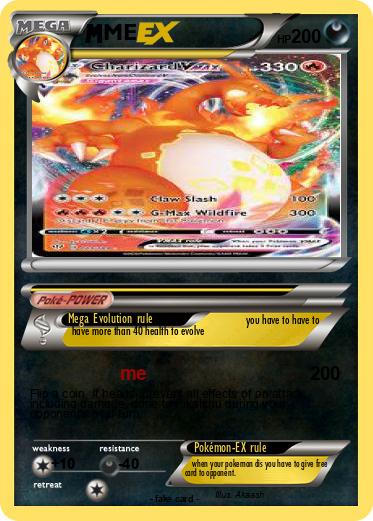 Pokémon 1 192140 192140 - me - My Pokemon Card