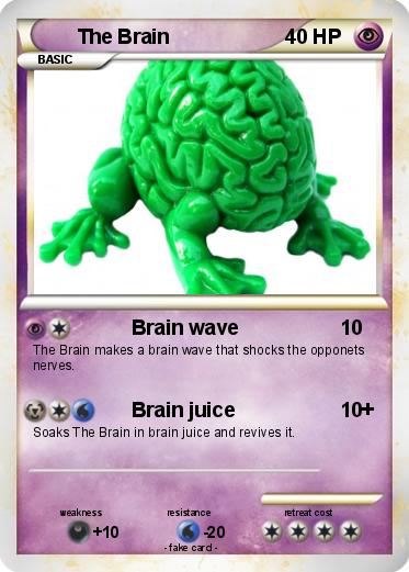 Pokémon The Brain 7 7 - Brain wave - My Pokemon Card