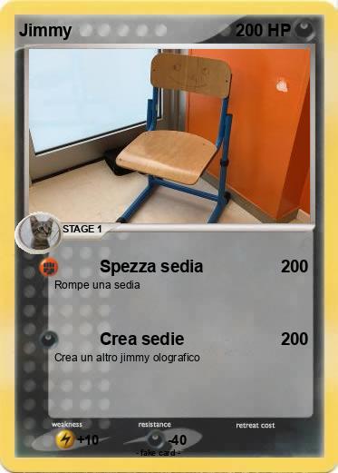 Pokémon Jimmy 953 953 - Spezza sedia - My Pokemon Card