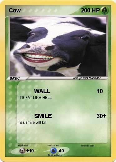 Pokémon Cow 340 340 - WALL - My Pokemon Card