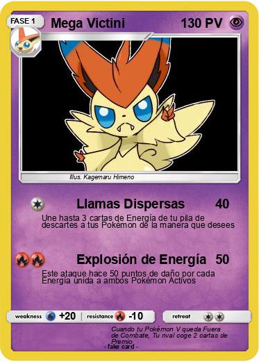 Pokémon Mega Victini 98 98 - Llamas Dispersas - Mi carta pokémon