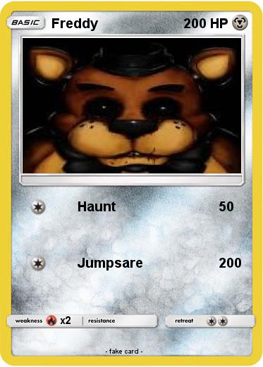 Pokémon Freddy 3395 3395 - Haunt - My Pokemon Card