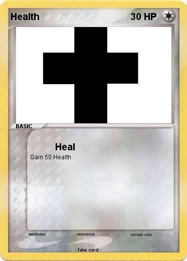 Pokémon Health 24 24 - Heal - My Pokemon Card