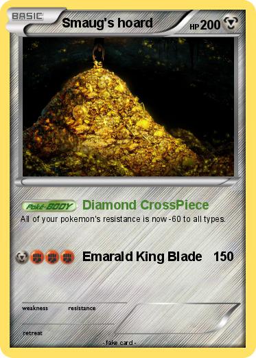 Pokémon Smaug s hoard - Diamond CrossPiece - My Pokemon Card