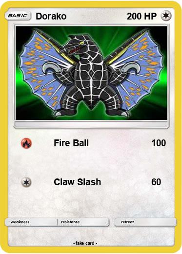 Pokémon Dorako 6 6 - Fire Ball - My Pokemon Card