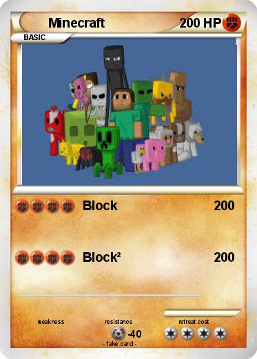 Pokémon Minecraft 2274 2274 - Block - My Pokemon Card