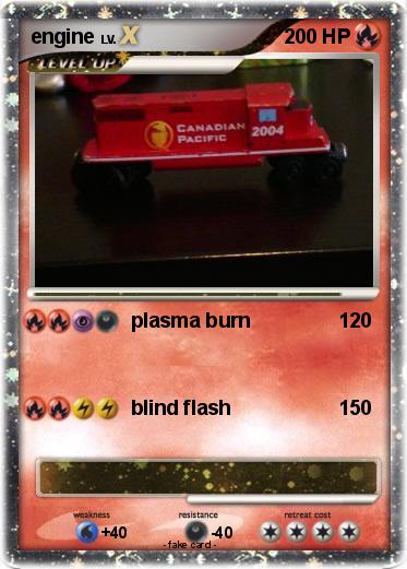 Pokémon engine 4 4 - plasma burn - My Pokemon Card