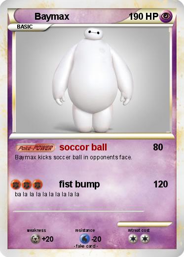 Pokémon Baymax 167 167 - soccor ball - My Pokemon Card