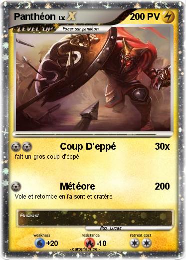 Pokémon Pantheon 12 12 - Coup D'eppé - Ma carte Pokémon